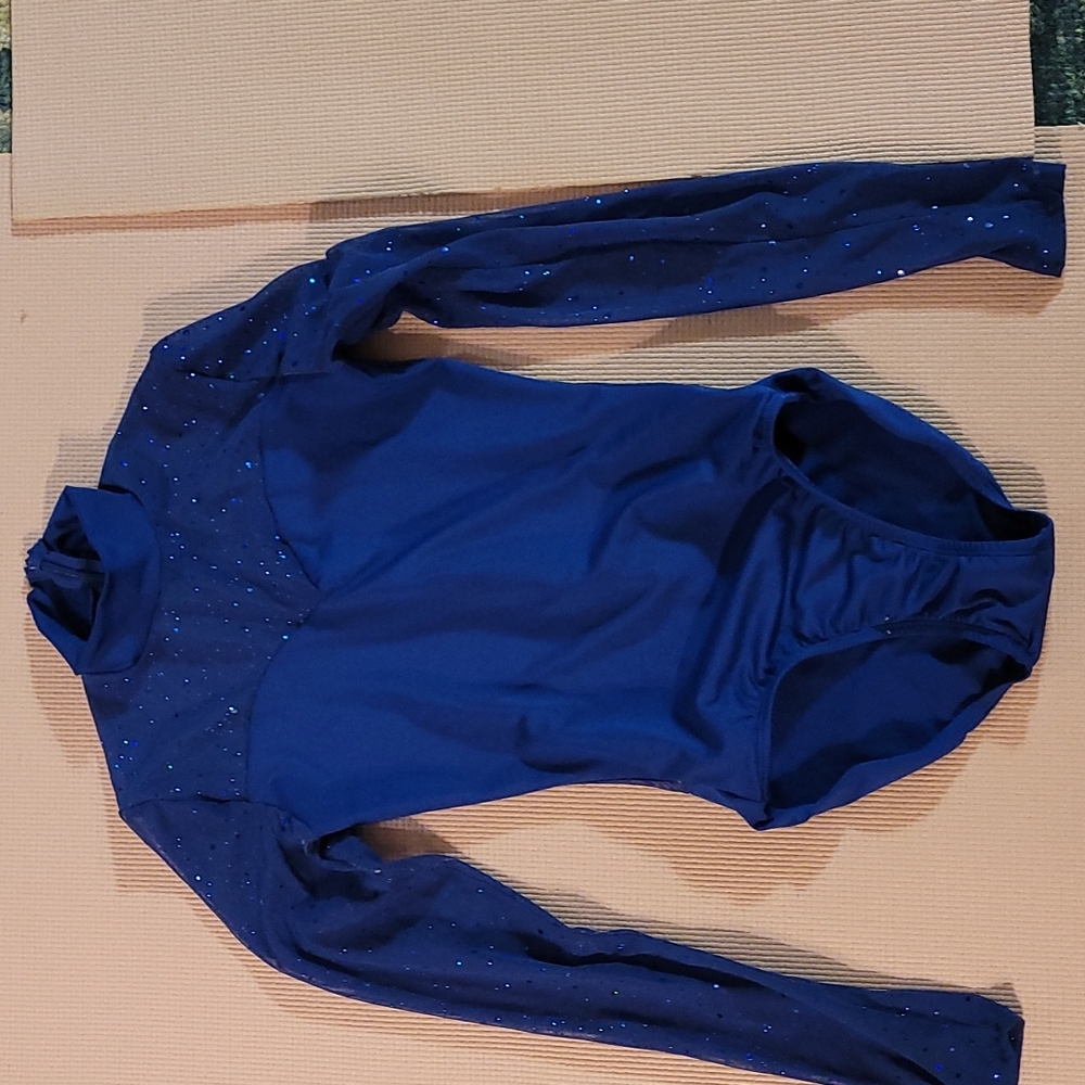 Body Wrappers Royal Blue Dance Leotard- Small - Gem